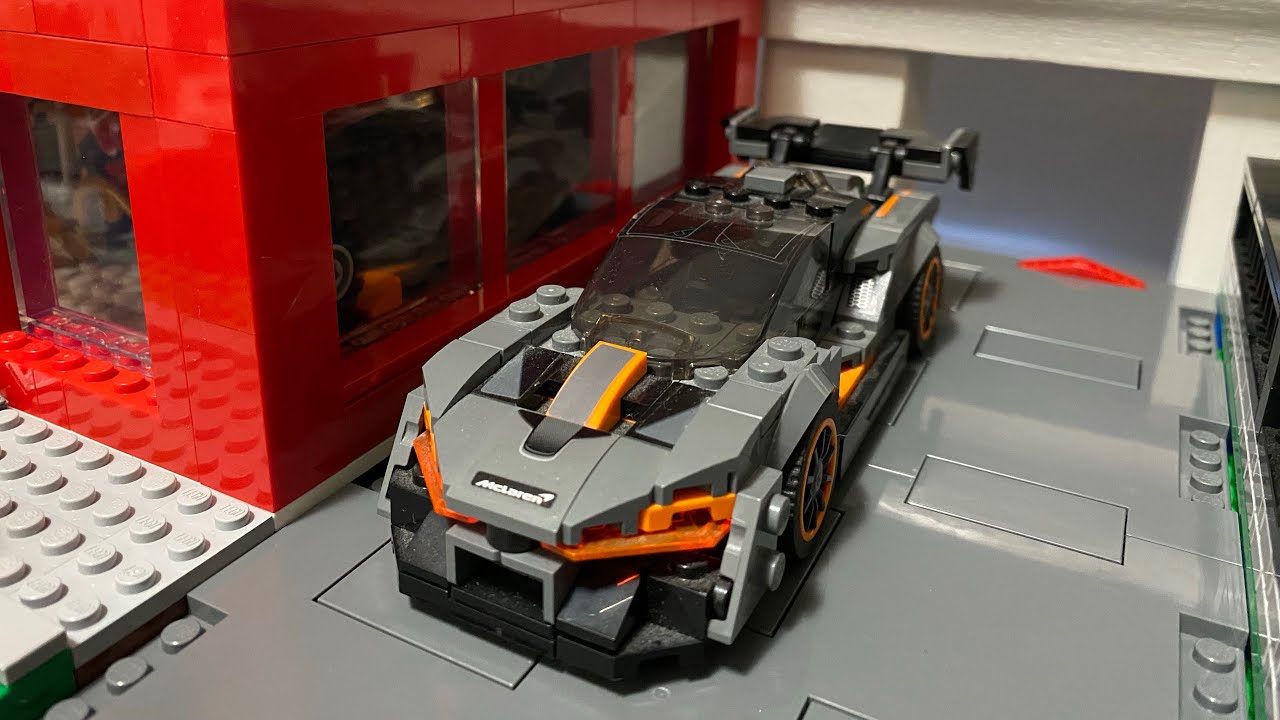 Custom Lego car dealership - YouTube