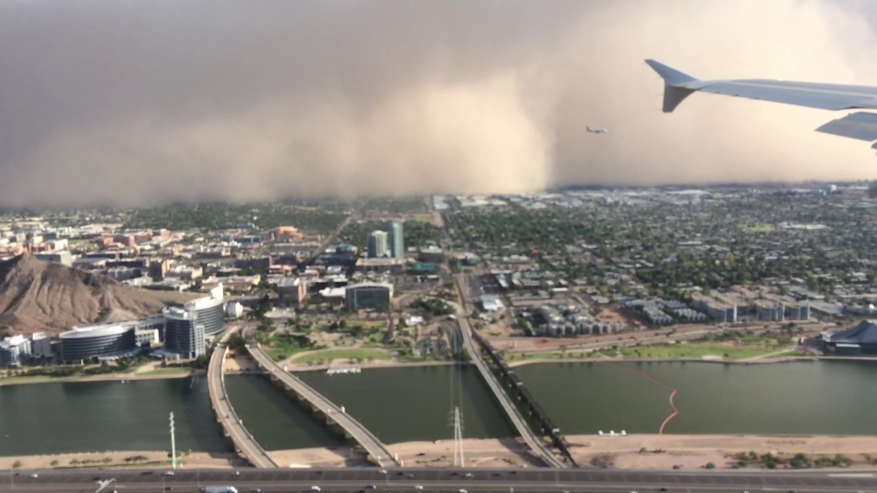 Phoenix Sky Harbor Haboob - YouTube