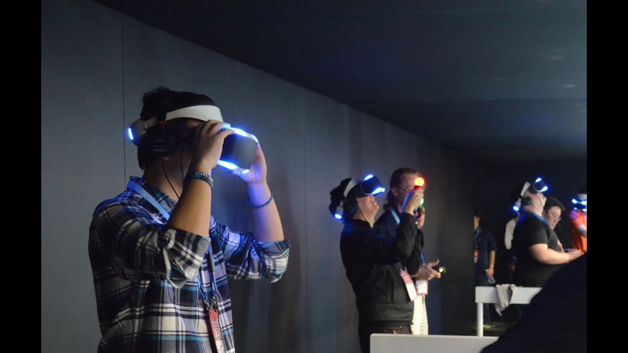 GDC 2014: Sony Virtual Reality Project Morpheus Gameplay - The Deep - YouTube