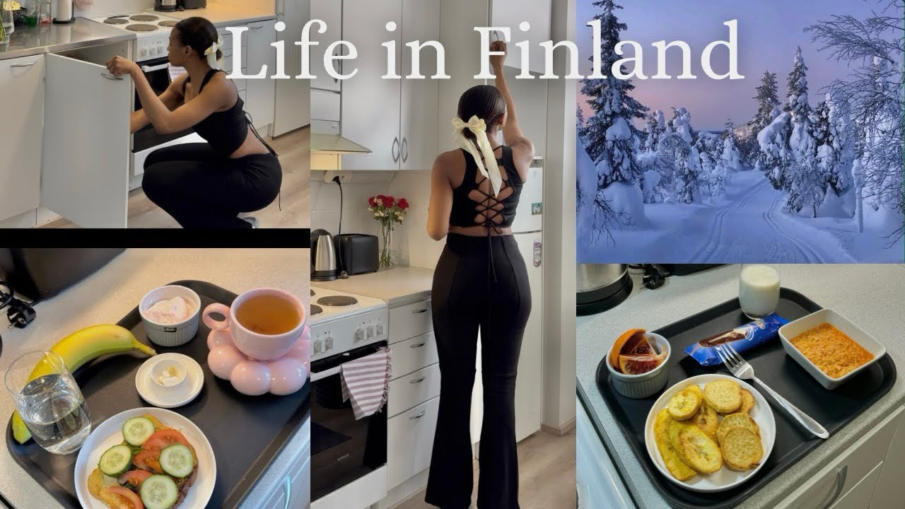 Days in my life in Finland | Living alone diaries | Grocery shopping ...