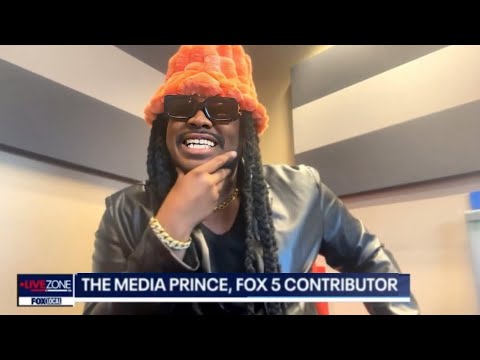 The Media Prince joins Fox 5 Live Zone with Guy Lambert - YouTube