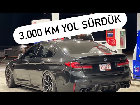 M5’le Texas’a gittik, 30 saatlik yol nasil geçti?