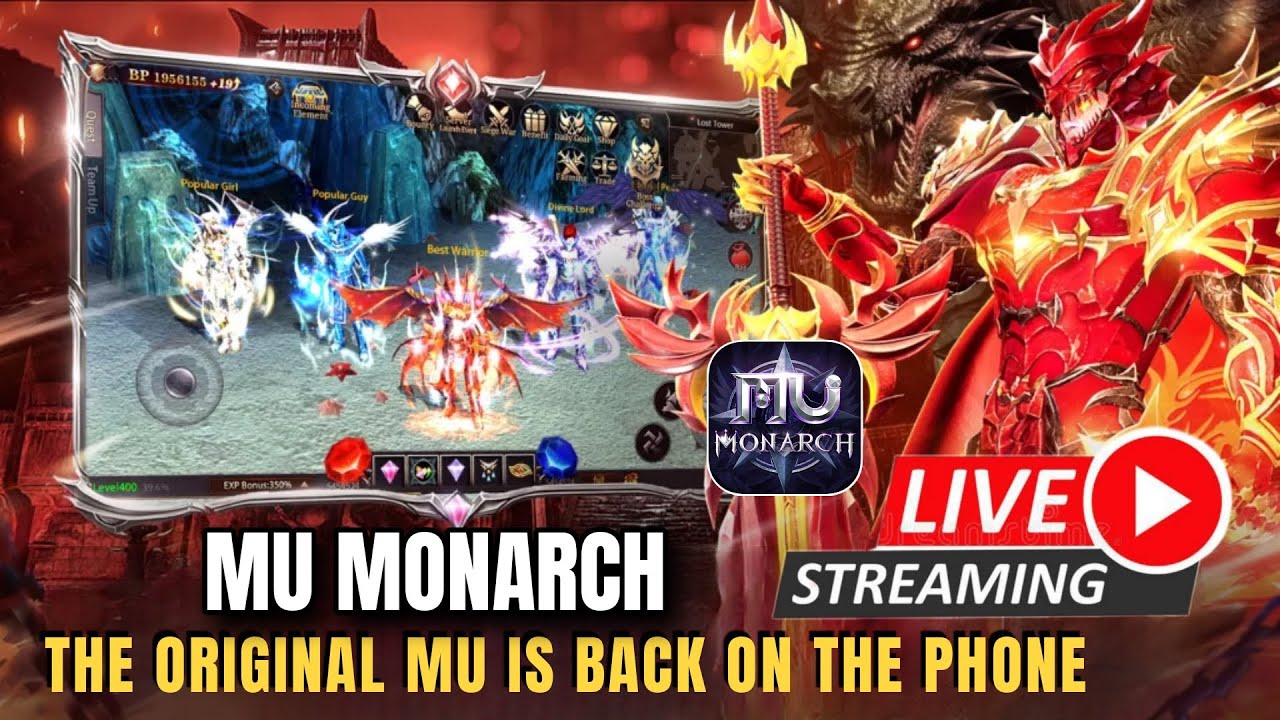 MU Monarch The Original Legendary MU is back on your phone - YouTube