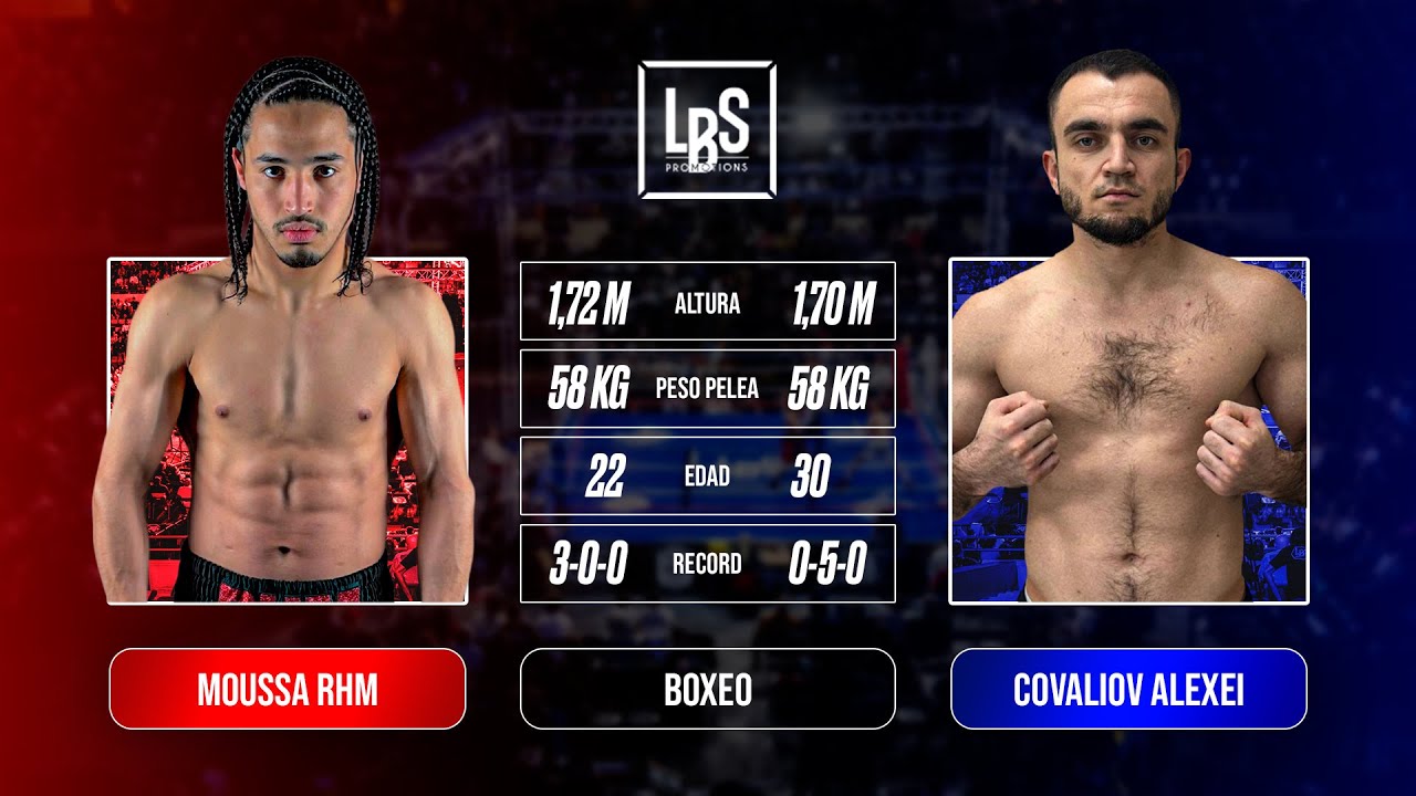 MOUSSA VS COVALIOV | BOXEO FULL FIGHT | LBS PROMOTIONS - YouTube