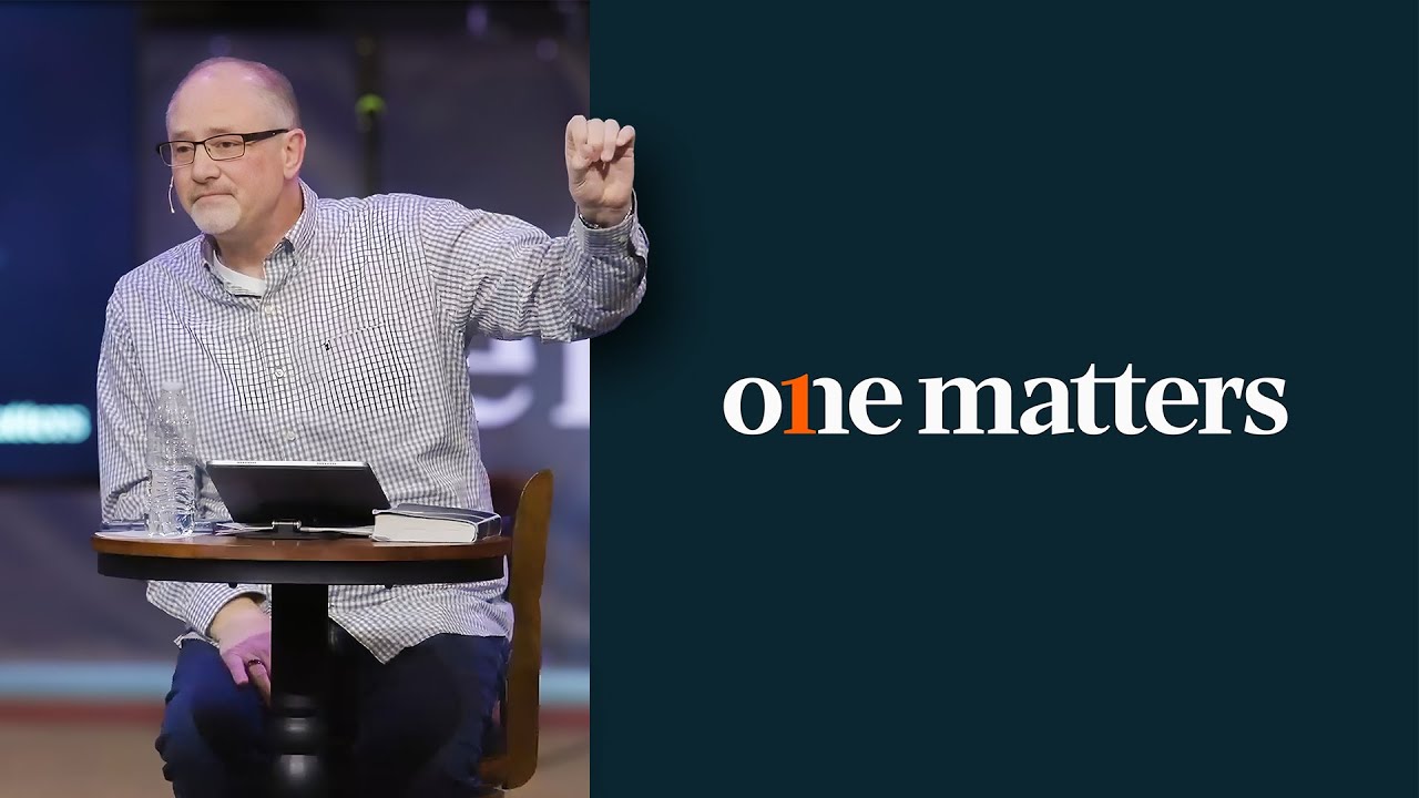 One Matters - One Yes - YouTube