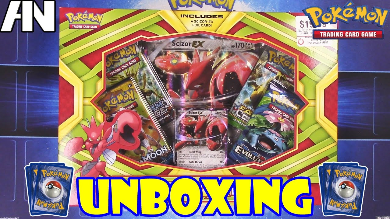 Scizor-EX Box - Pokemon Card Unboxing - YouTube