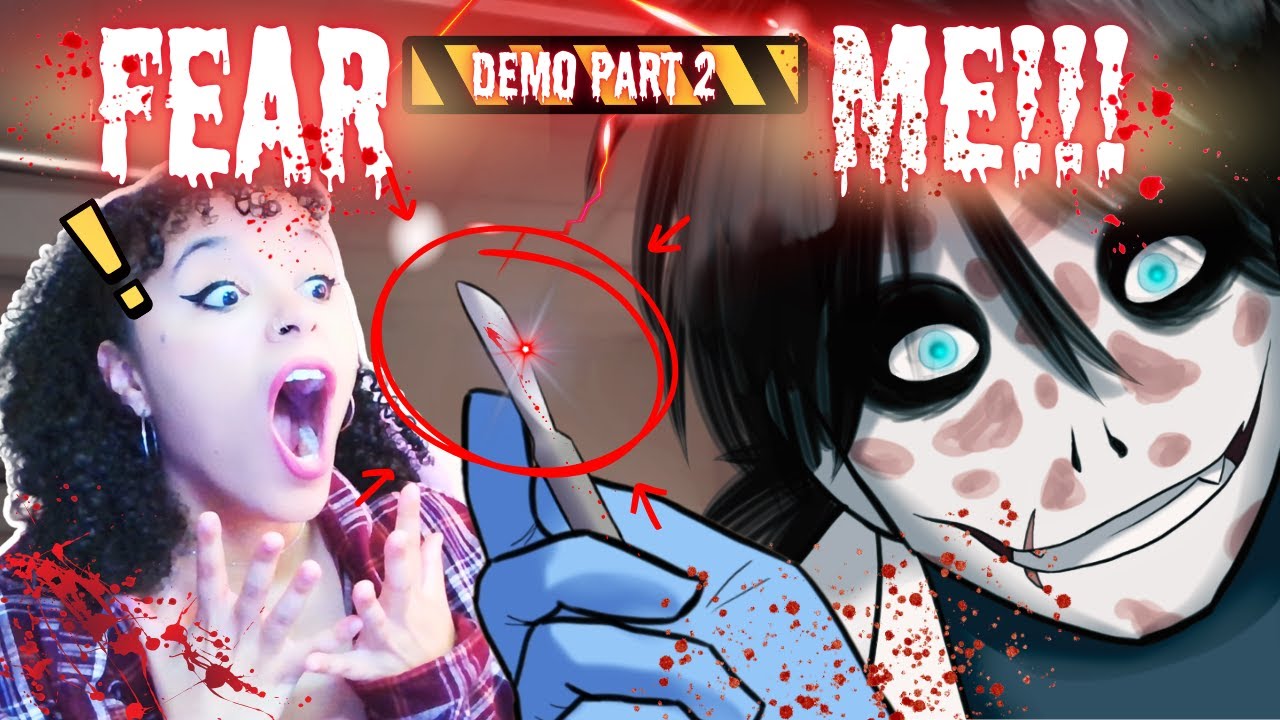 HIDING FROM MY STALKER IN A HOSPITAL 😱 ~ FEAR ME [DEMO] JEFF THE K*LLER ...