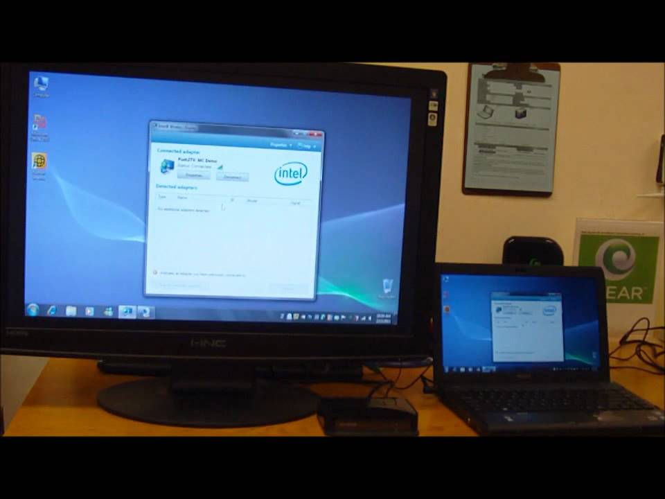 Product: WiDi (Wireless Display) Demo - YouTube