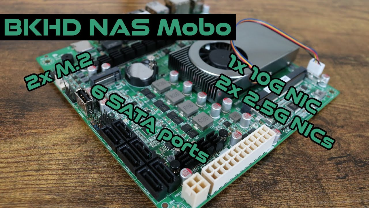 A NAS motherboard with N150 and other goodies - YouTube