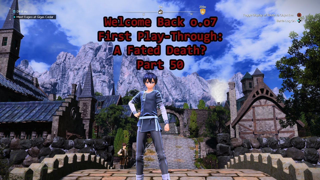 SWORD ART ONLINE Alicization Lycoris: First Play-Through Part 50 - YouTube
