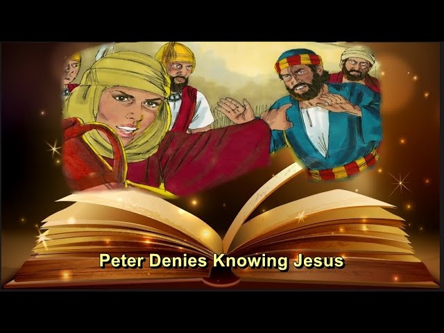 Peter Denies Jesus Clipart