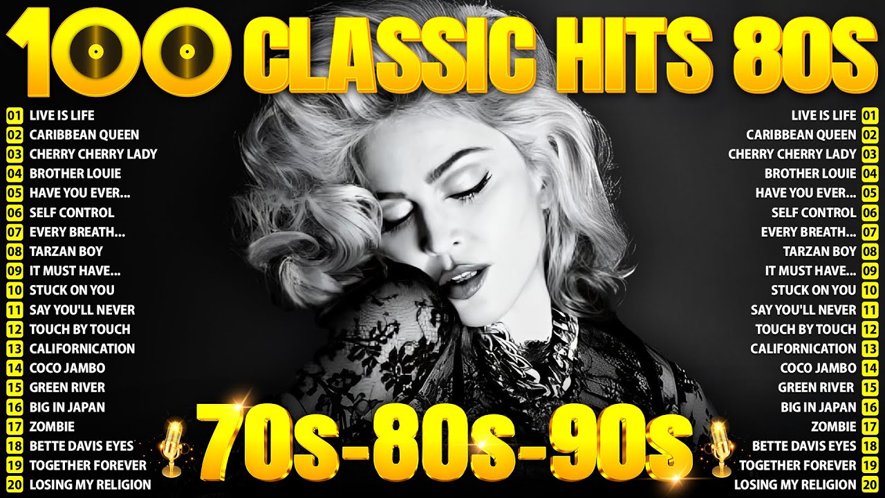 Best of 80s Music Legends - Tears For Fears, Madonna, Cyndi Lauper ...