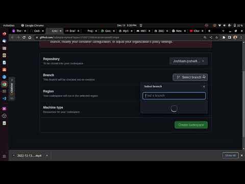 Create Github CodeSpace. - YouTube