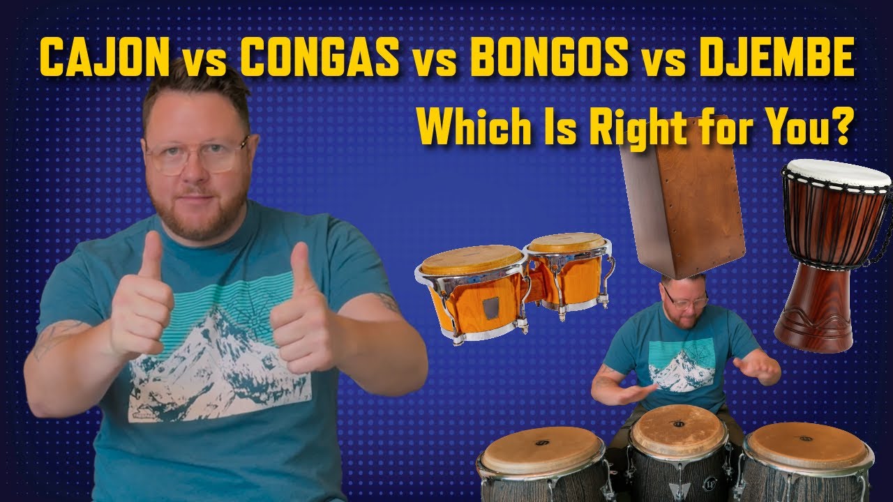 Cajon vs Bongos vs Congas vs Djembe: Which Hand Drum Is Right for You ...