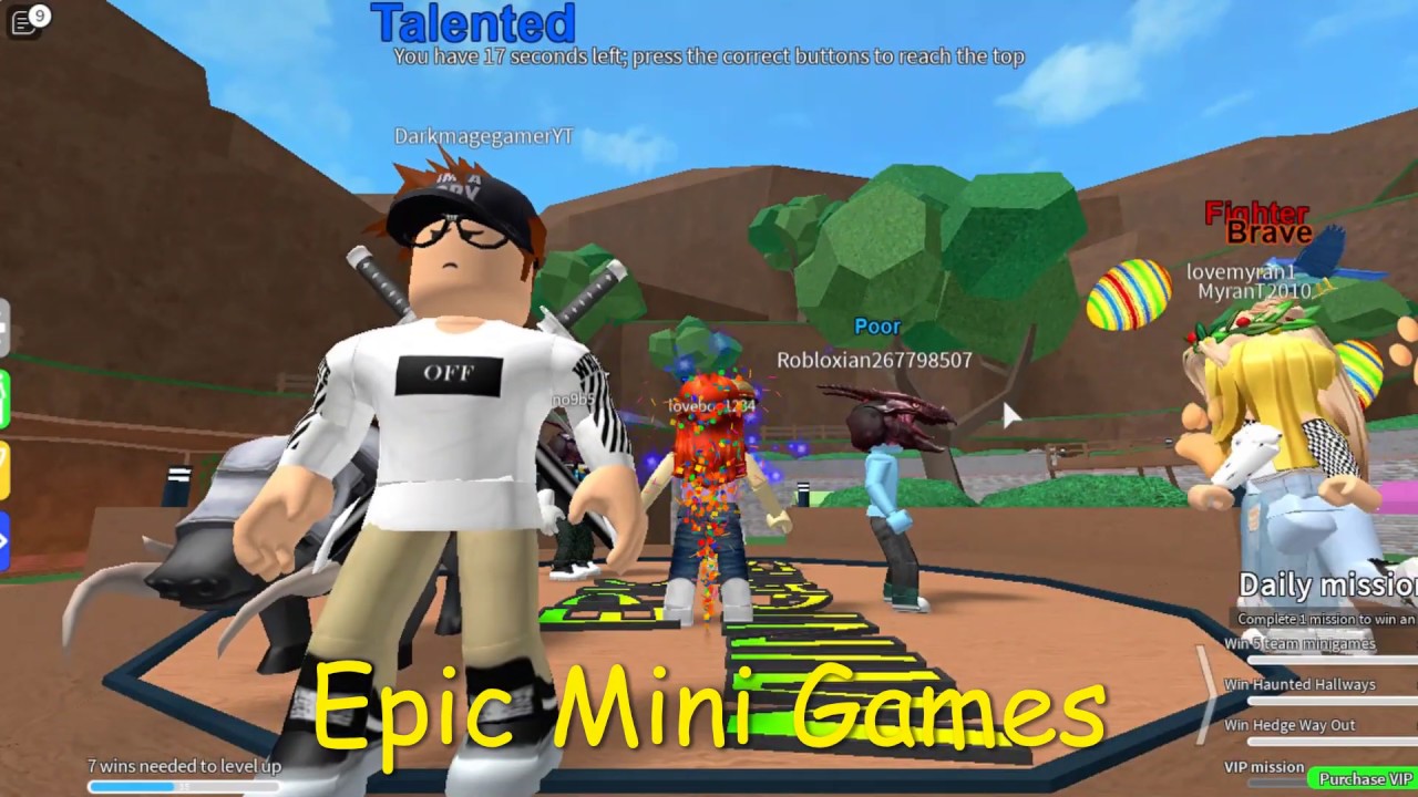 Epic Mini Games on Roblox! - YouTube