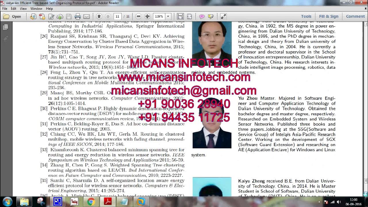 An Efficient Tree-based Self-Organizing Protocol for Internet of Things - YouTube