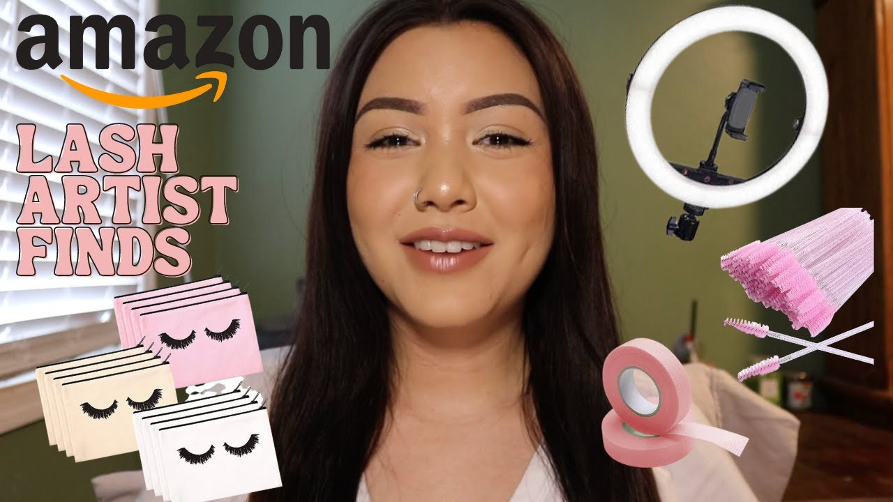 Amazon Lash Artist Finds | My Go To Lash Supplies - YouTube