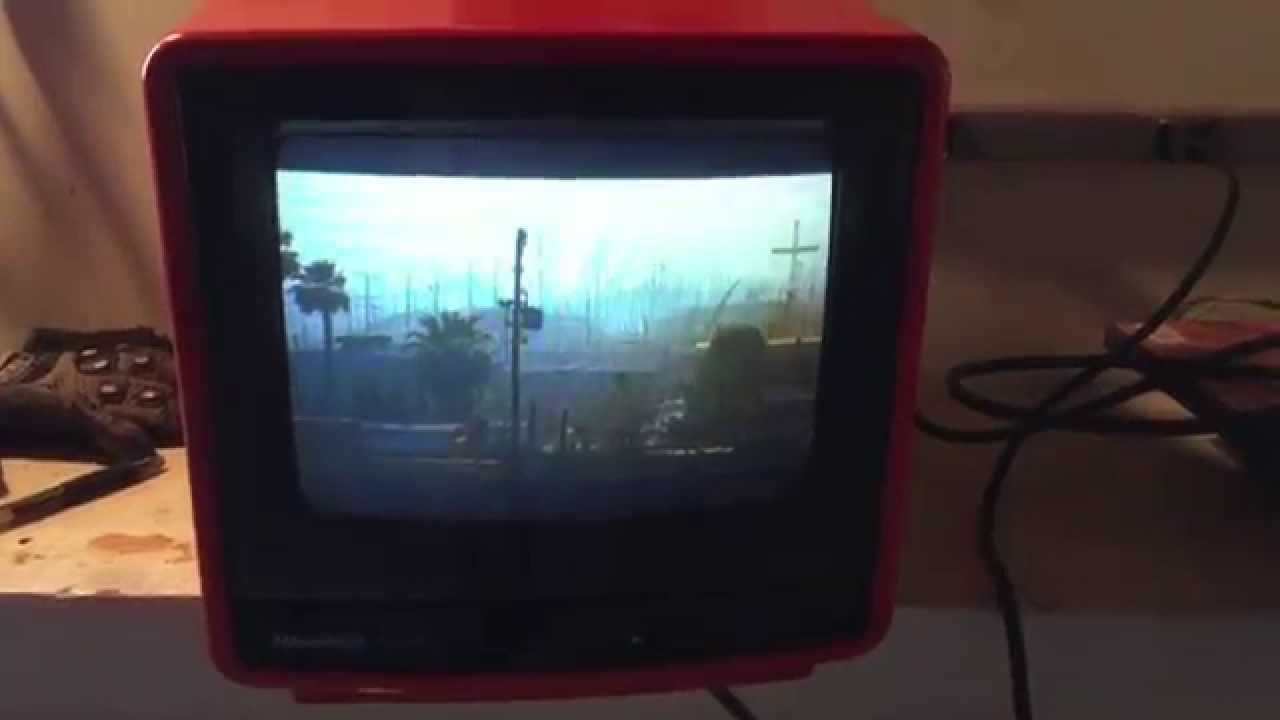 eBay: Vintage Magnavox Perfect View Portable 9" TV 1989 - YouTube
