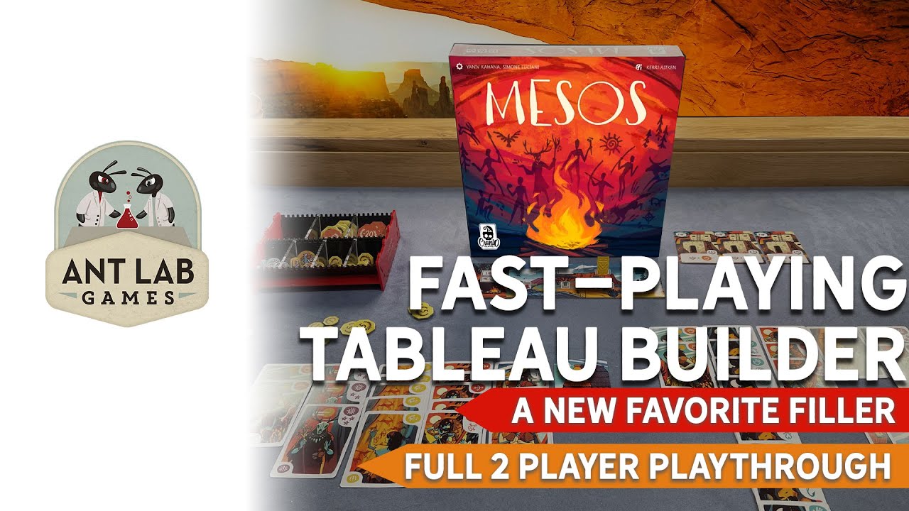 Mesos Board Game | Playthrough| Review - YouTube