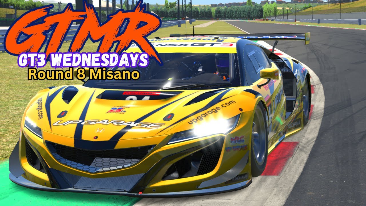 LIVE | GT Meister Racing | GT3 Wednesday | Round 8 @ Misano - YouTube