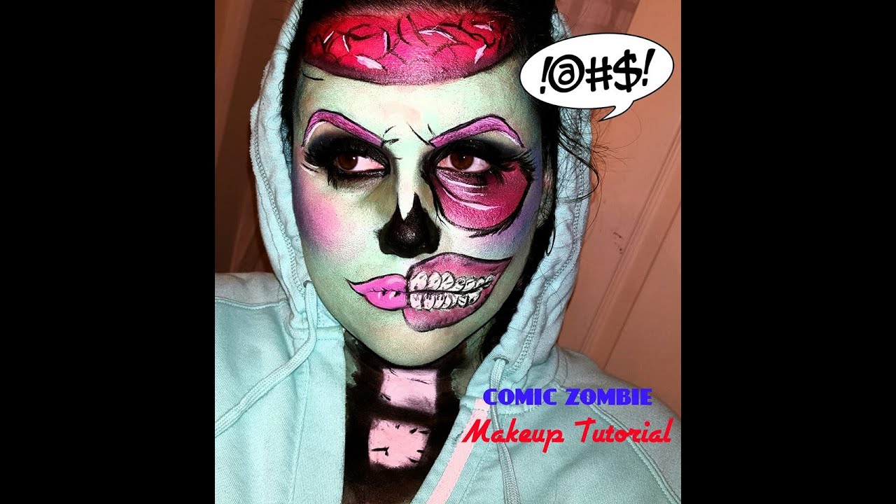 POP ART ZOMBIE TUTORIAL - YouTube