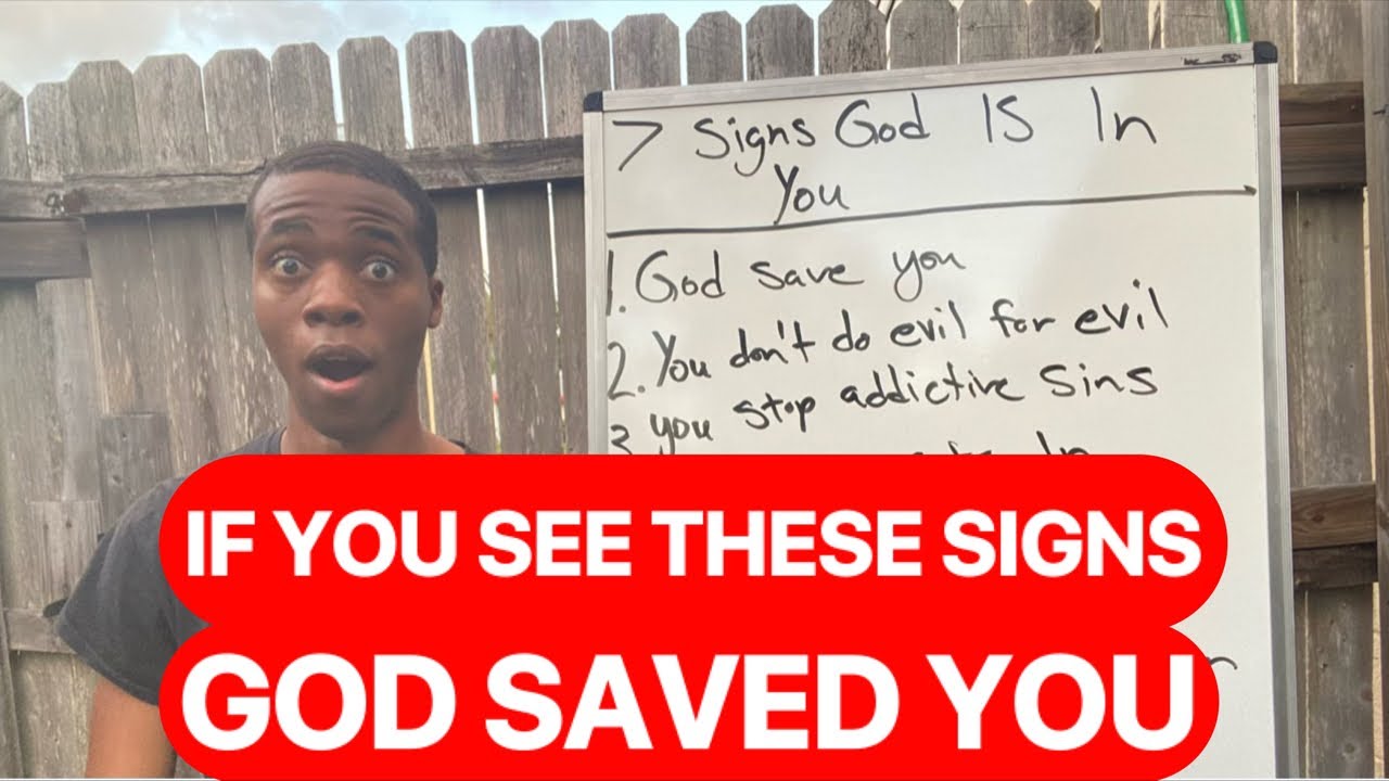 7 SIGNS GOD IS IN YOU - YouTube