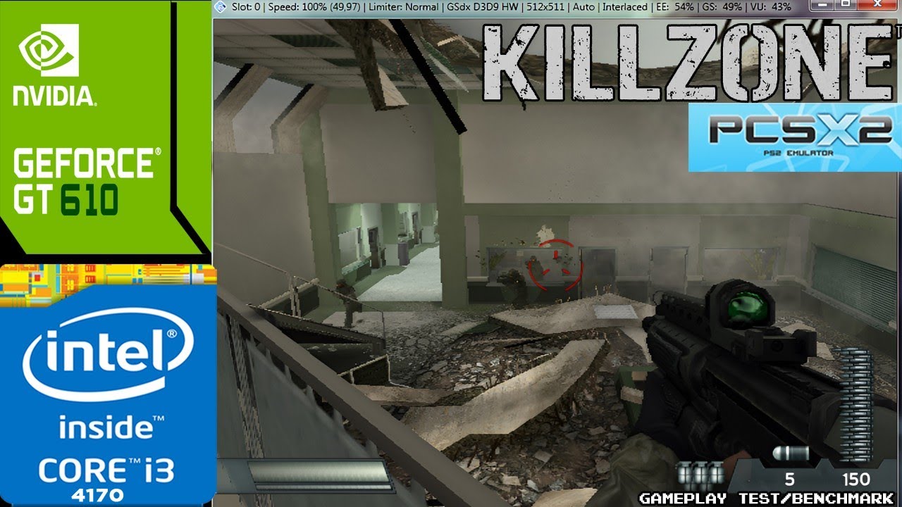 Killzone | PCSX2 1.4 | Nvidia GT 610 | Español - YouTube