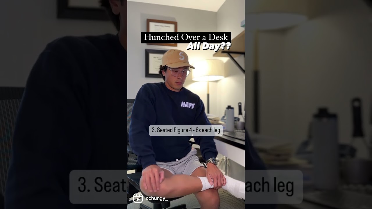Hunched Over a Desk All Day?? 🖥️ - YouTube