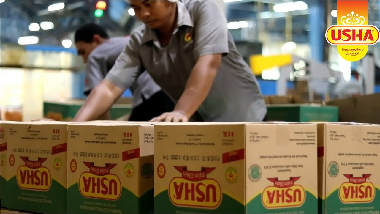 USHA - 5L Cooking Oil Production Line - YouTube