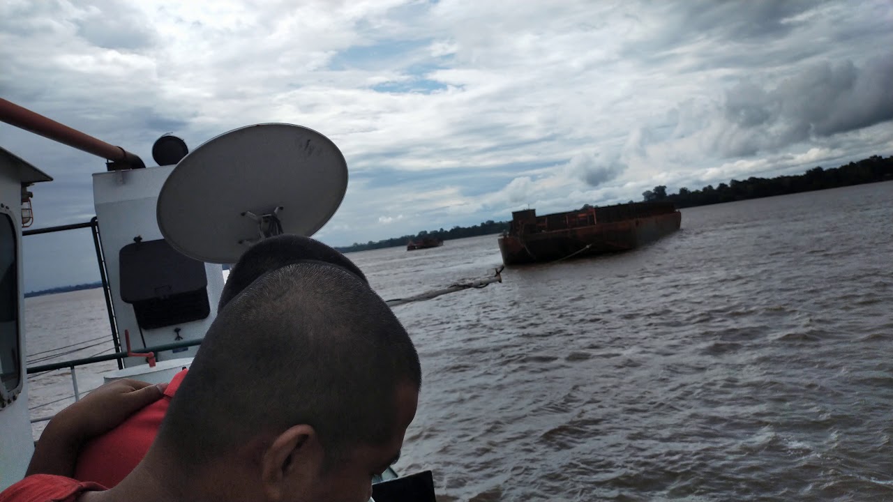 POM PASIR TAYAN ( PANGERAN LAUT ) PROSES BERLABUH JANGKAR. TB.AMPENAN 1 ...