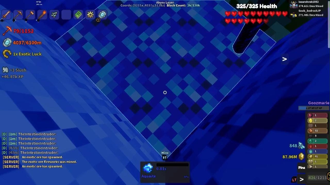 Roblox Terraria mines Auric ore (37.5M) lost to a bug. - YouTube