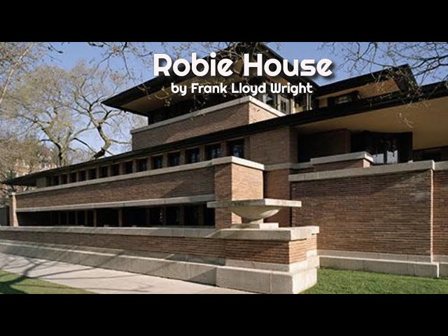 Robie House Frank Lloyd Wright Elevacao