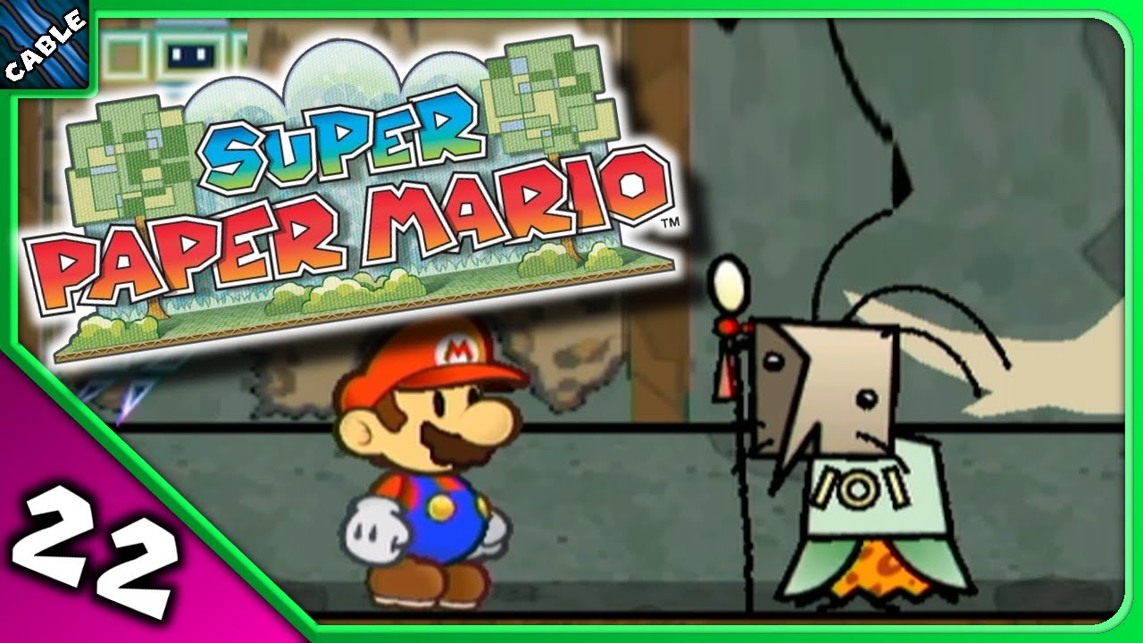 CRAGNONS AND FLORO SAPIENS! | Super Paper Mario Episode 22 | Cable Let ...