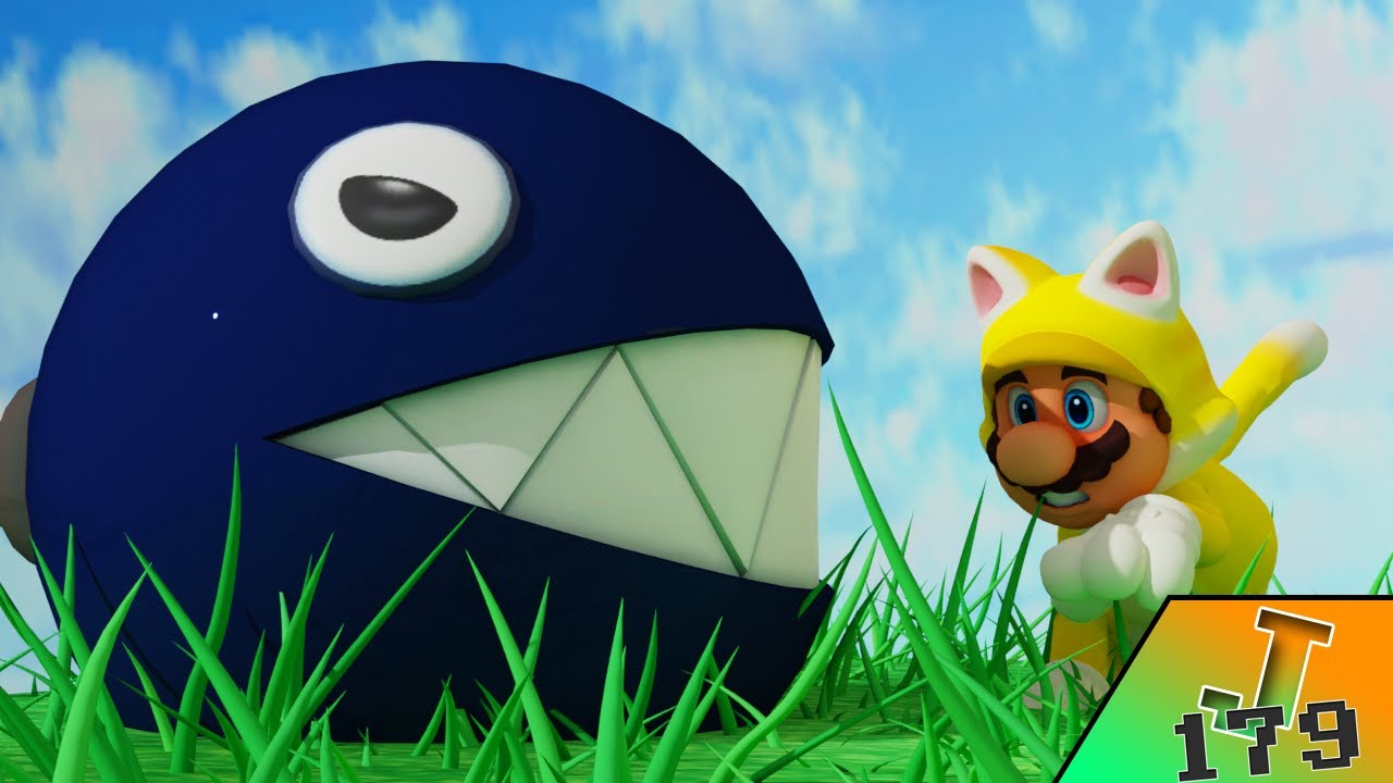 The Cat And The Chomp (Blender Animation) #shorts - YouTube