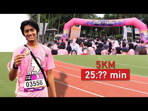 Cubaan Pecah Rekod Larian 5km | Unicorn Fun Run 2022 - YouTube