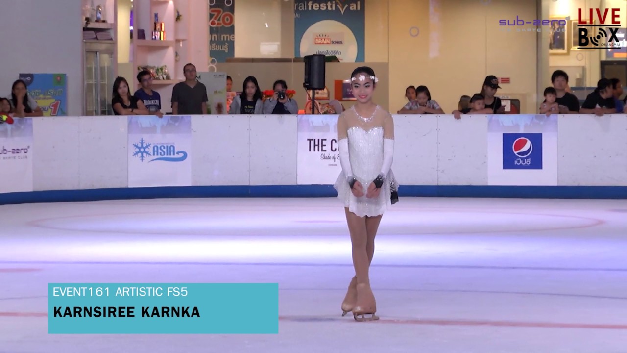 การแข่งขัน ICE SKATING ในงาน CHIANGMAI ICE SKATING SERIES 2017 9 july ...