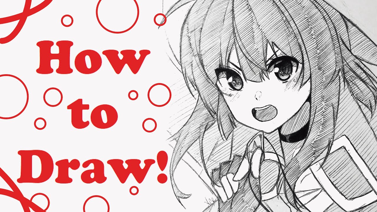 How to draw Megumin from konosuba! - YouTube