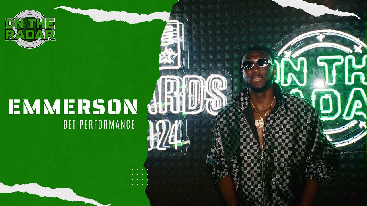 Emmerson "On The Radar" Live Acapella Performance (BET AWARDS EDITION ...