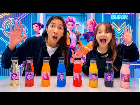 ★ NÃO BEBA O SUCO ERRADO DAS GUERREIRAS DO KPOP ★ ISADORA MASUDINHA ★