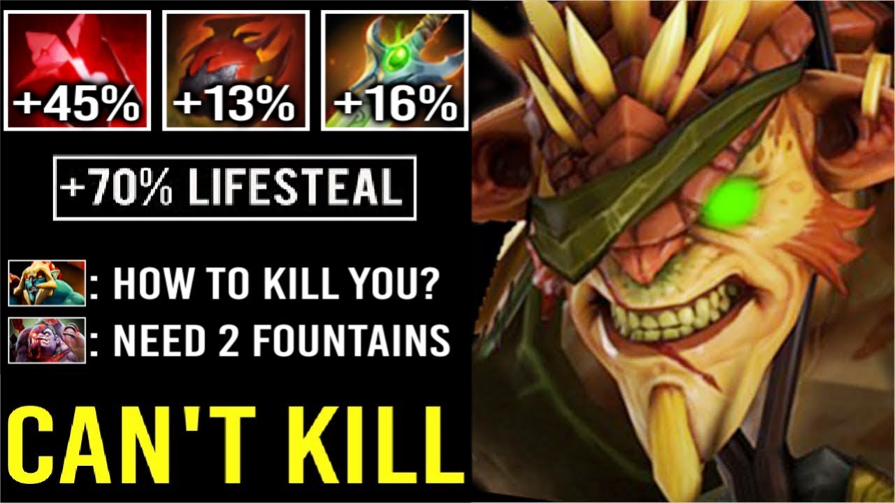 Omg 1v5 Cant Kill 70 Lifesteal 140 Hp S Regen Unkillable