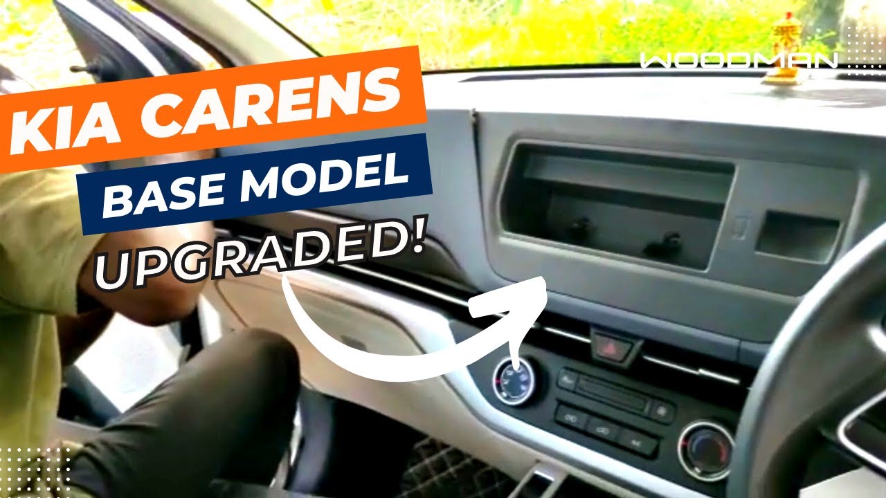 How this Kia Carens base model upgraded with Woodman Android Music ...