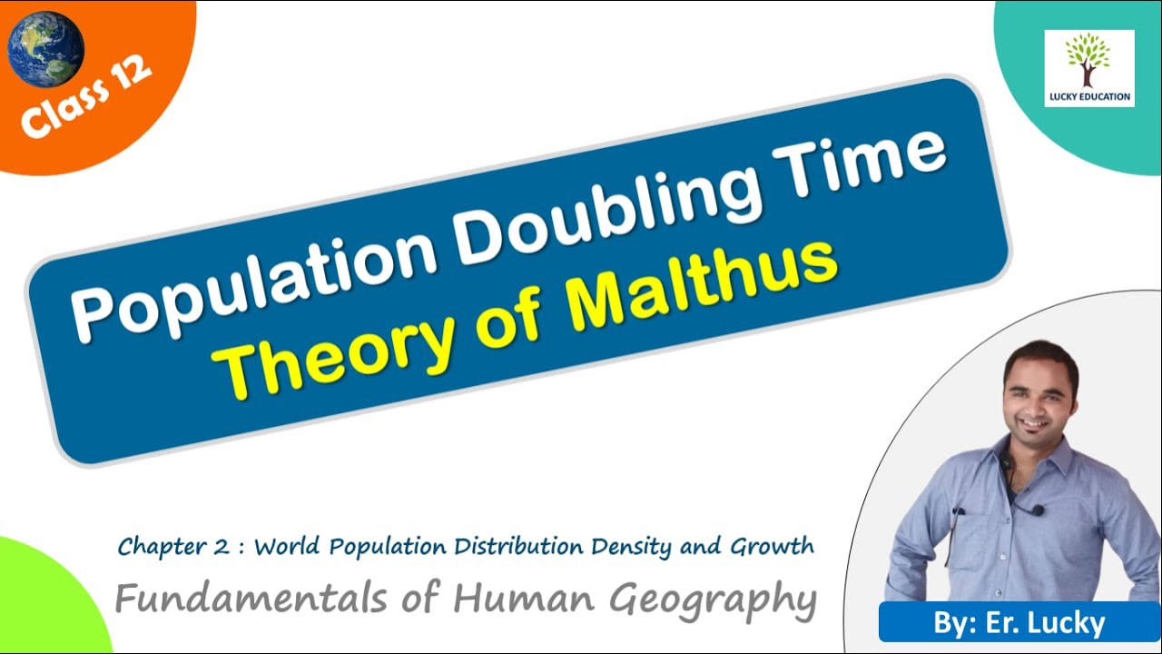 Population doubling Time | Theory of Malthus Class 12 Geography - YouTube