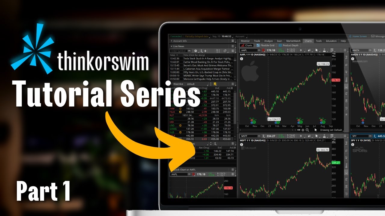 How to Download and Navigate ThinkorSwim - ThinkorSwim Tutorial Series ...