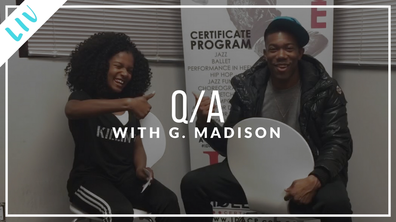 Industry Insight w/ G Madison! Professional Dancer / Choreographer ...