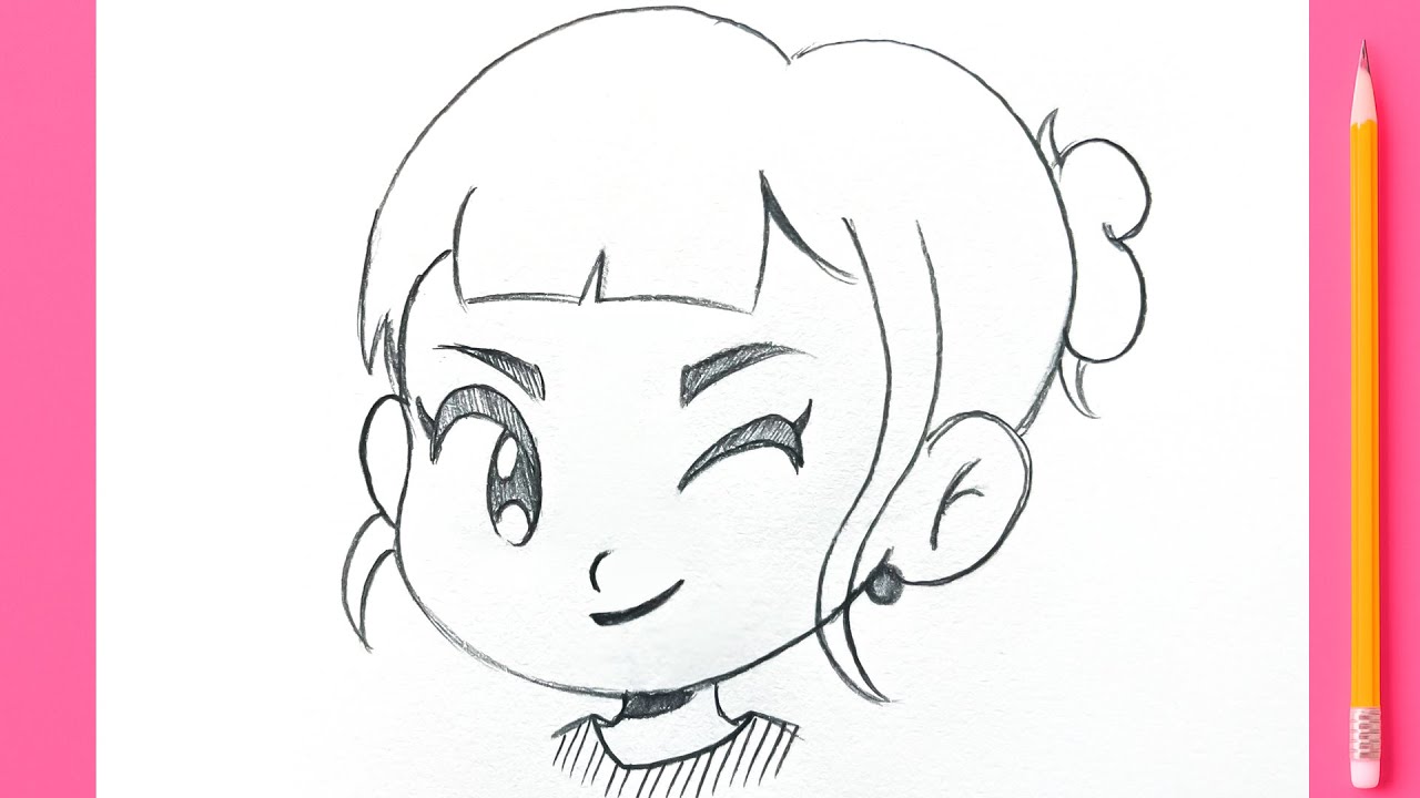Easy Drawings – How to Draw Zoey Step by Step ️ | Pencil Tutorial 2025 ...