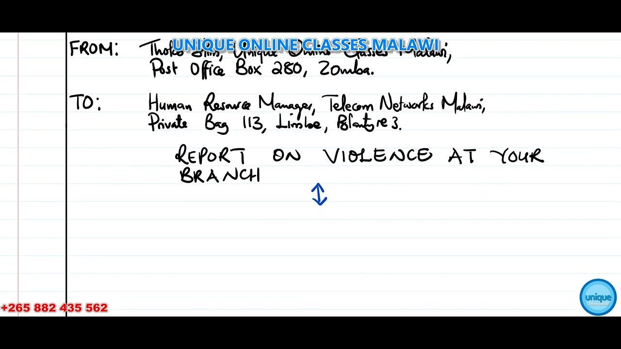 English Grammar - How to write a Report - YouTube