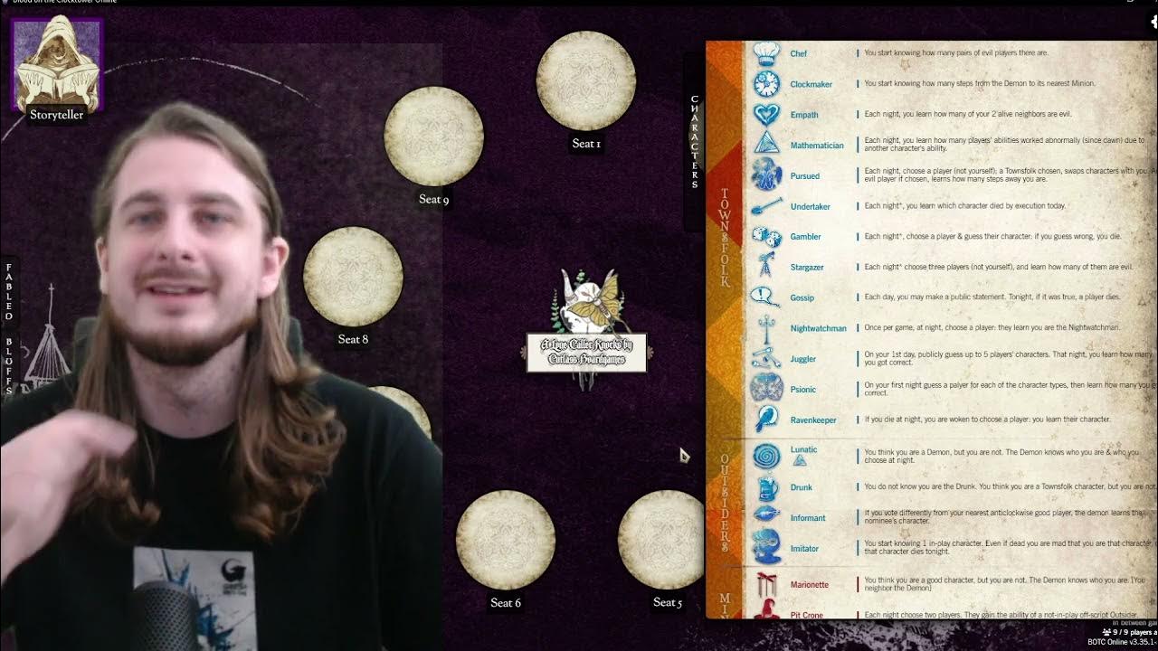 [Blood on the Clocktower] - A script of my best custom characters ...