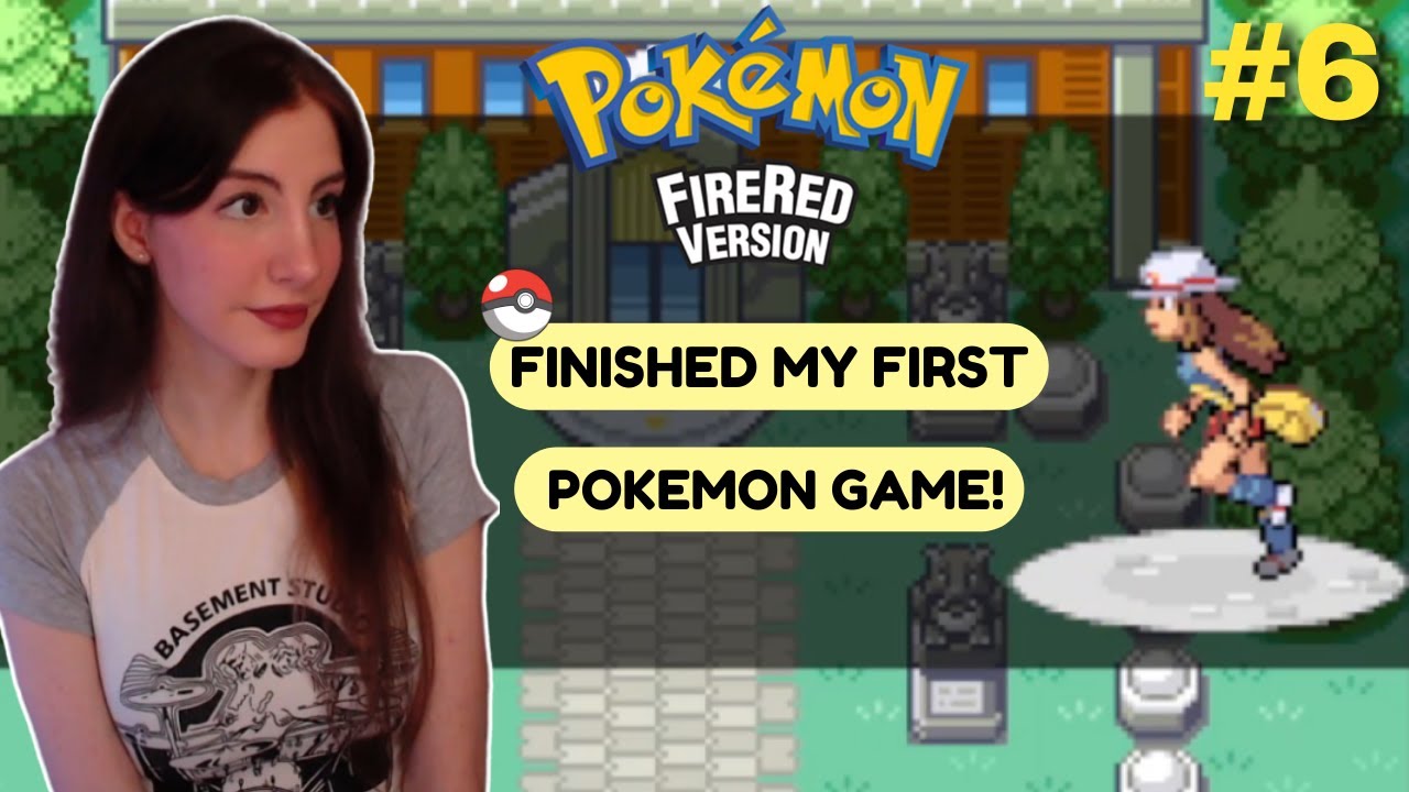 I FINISHED MY FIRST EVER POKEMON GAME! | Pokémon FireRed and LeafGreen ...