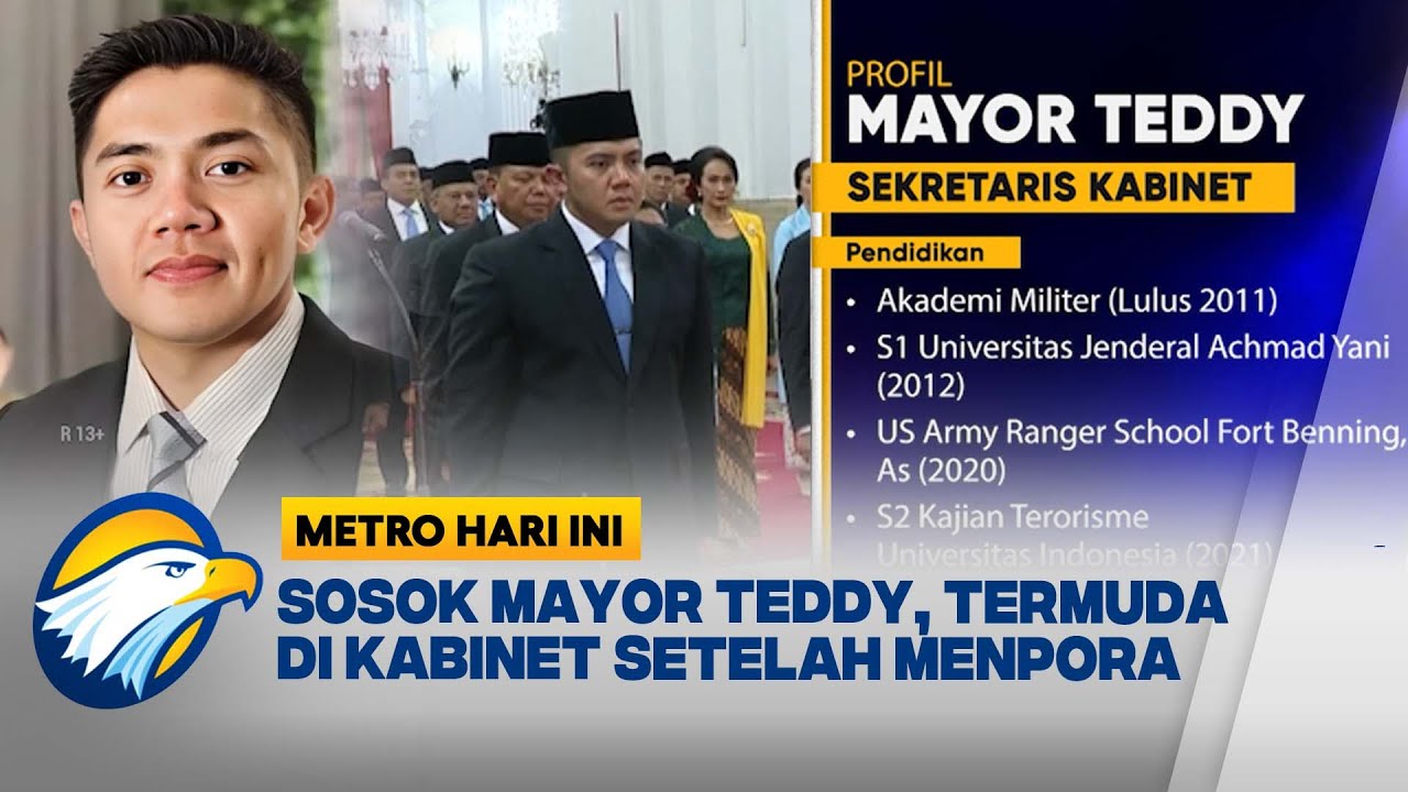 Sosok Mayor Teddy, Dari Ajudan Jadi Seskab Prabowo [Metro Hari Ini] - YouTube