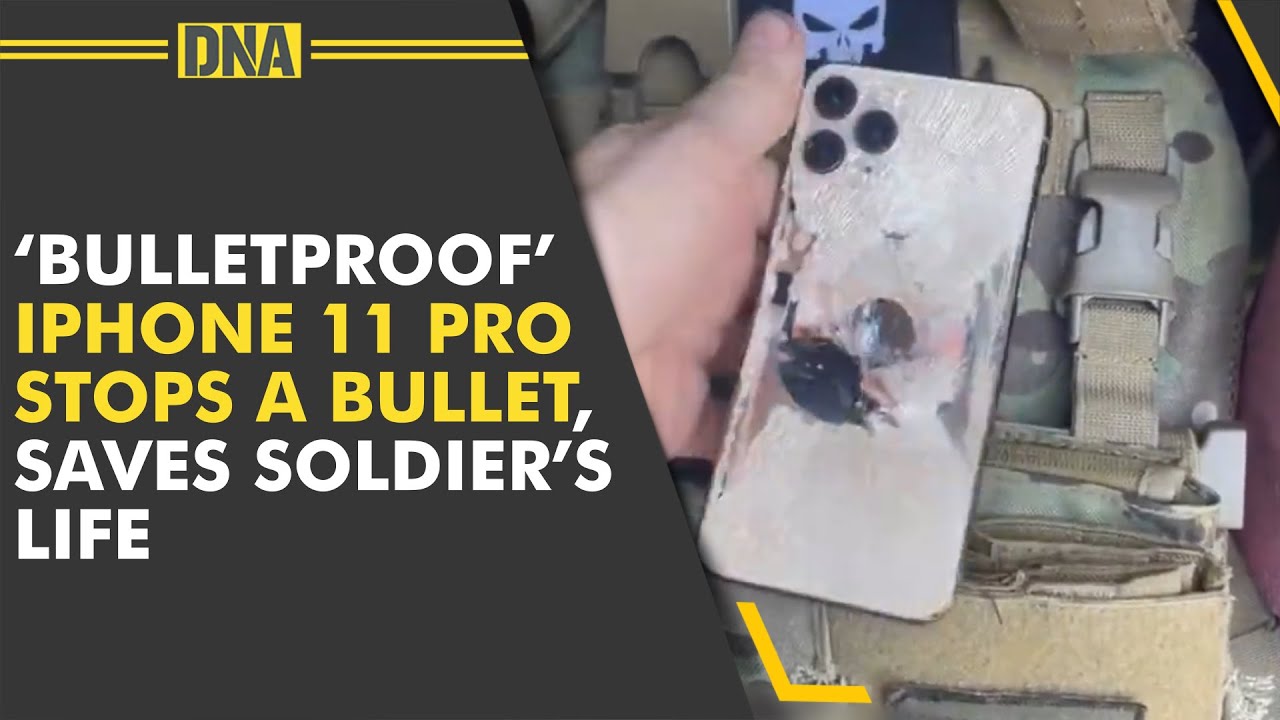 Watch: Bulletproof Apple iPhone 11 Pro stops a bullet, saves soldier’s ...